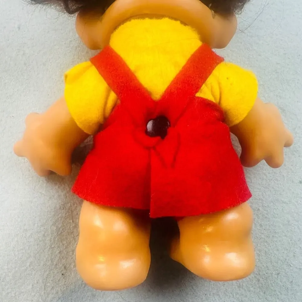 Accents | Vtg 6s Thomas Dam Troll Doll Amber Glass Eyes Hair Original ...